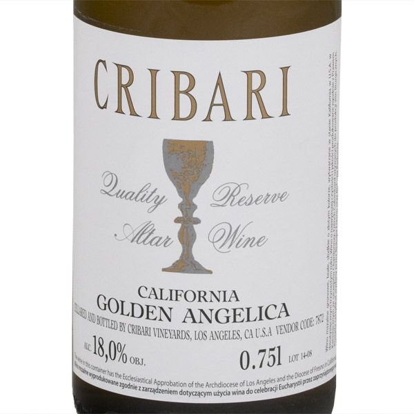 CRIBARI GOLDEN ANGELICA - Sklep WszystkoDlaParafii.pl