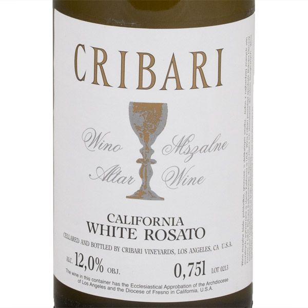 CRIBARI WHITE ROSATO - Sklep WszystkoDlaParafii.pl