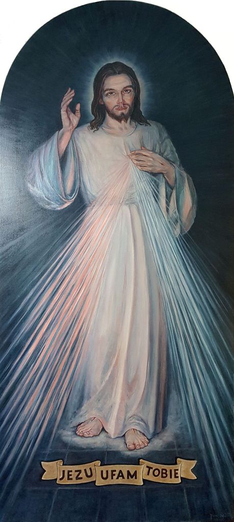 Obraz "Jezu Ufam Tobie" - Sklep WszystkoDlaParafii.pl