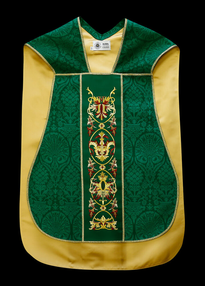 Ornat rzymski zielony - Sklep WszystkoDlaParafii.pl